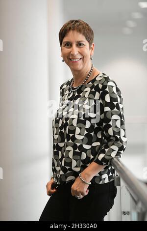 Rebecca Gablé at the Frankfurt Bookfair, Germany, city of Frankfurt, 23 ...