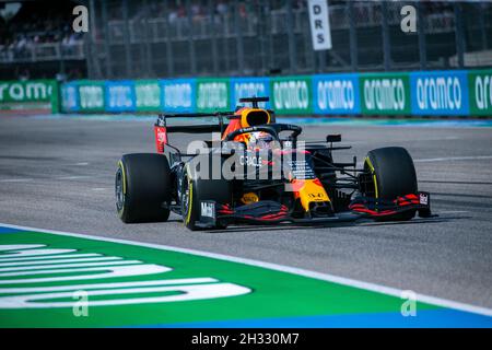 Max Verstappen 1 (NED), HONDA Red Bull Racing RB19 leads the race during the FORMULA 1 HEINEKEN ...