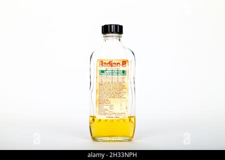 Vintage bottle of Radian B Spirit Liniment for the symtomatic relief of ...