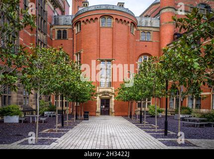 People in the Great Hall in the Aston Webb building, Edgbaston campus ...