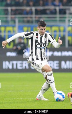 Alvaro Morata of Juventus FC during the Champions League Football match ...