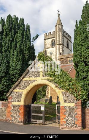 All Saints Parish Church, Norreys Avenue, Wokingham, Berkshire, England ...