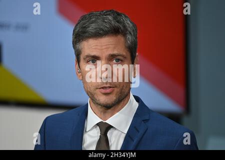 Moderator Ingo ZAMPERONI, single image, cropped single motif, portrait ...
