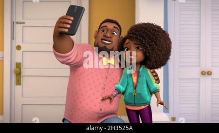 KARMA'S WORLD, Karma Grant (voice: Asiahn Bryant), Karma's Writer's ...