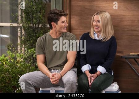 PRETTY SMART, from left: Gregg Sulkin, Michael Hsu Rosen, Emily Osment ...