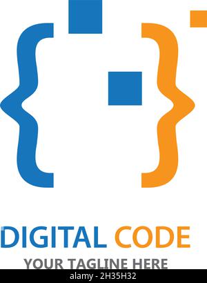 Data Script Vector Logo Template. Vector Basic of this is logo is ...