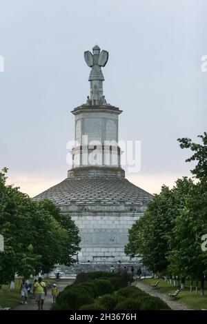 Constanta, Romania, June 28, 2009: Roman monument in Adamclisi ...
