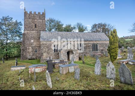 The redundant St. Petrock's Church, Parracombe, Devon Stock Photo - Alamy