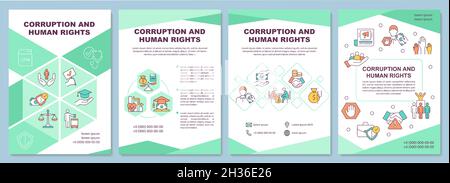 Human rights brochure template Stock Vector Image & Art - Alamy