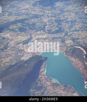Annecy from above, HDR Image Stock Photo - Alamy
