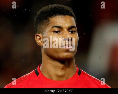England forward Marcus Rashford (11) scores a GOAL 4-2 and celebrates ...