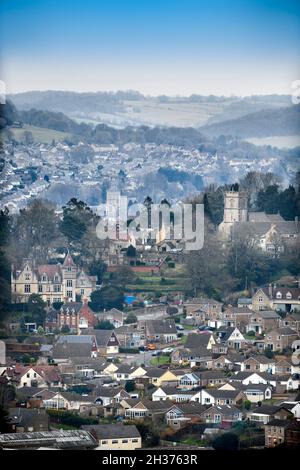 The parish of Rodborough with St Mary Magdalene church in Stroud ...
