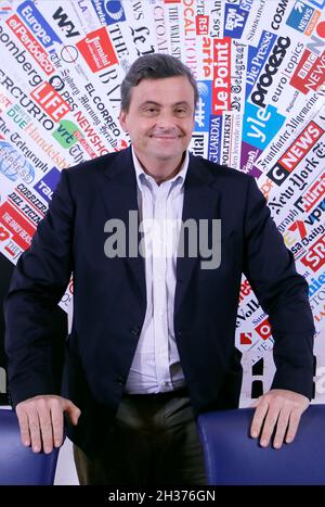 Rome, Italy. 26th Oct, 2021. Rome, Carlo Calenda press conference to ...