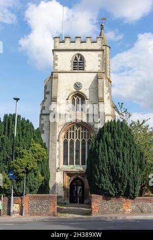 All Saints Parish Church from Rose Street, Wokingham, Berkshire ...