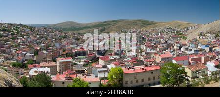 City view from the historical Bayburt castle Stock Photo - Alamy