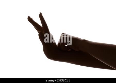 snail on human hand making skin soft and smooth, skin care Stock Photo ...