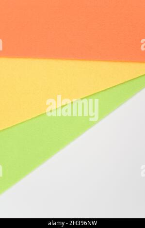multicolored felt sheets backdrop on white background Stock Photo - Alamy