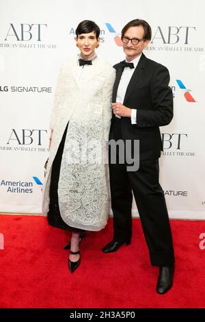 Hamish Bowles and Amy Fine Collins attend the American Ballet Theatre's ...