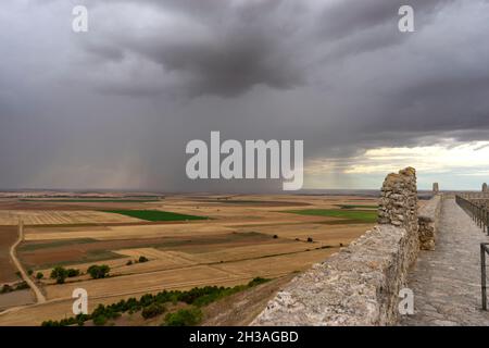 storm onset in a crop field Stock Photo - Alamy