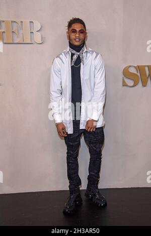 Javen Lewis attends the "Swagger" New York premiere at the Brooklyn ...