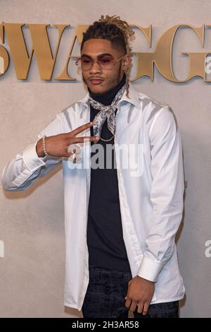 Javen Lewis attends the "Swagger" New York premiere at the Brooklyn ...