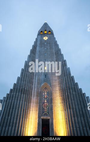 Hallgrims Church (Hallgrimskirkja) by State Architect Guðjón Samúelsson ...