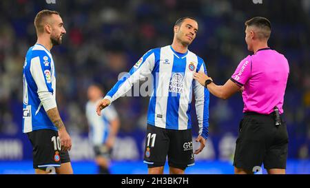 The referee Miguel Angel Ortiz Arias during the La Liga match between ...