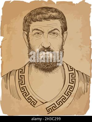 Parmenides of Elea was a pre-Socratic Greek philosopher from Elea in ...