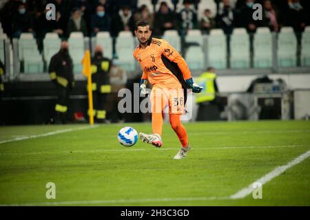 Mattia Perin of Juventus Fc during warm up before the Serie A football ...