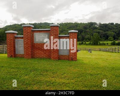 An old cemetery named Osborne Fort Cemetery in Bridle Creek, Virginia ...