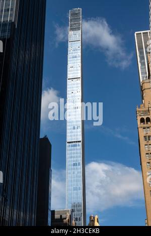 Steinway Tower, 111 W. 57th Street, NYC, USA, 2021 Stock Photo - Alamy