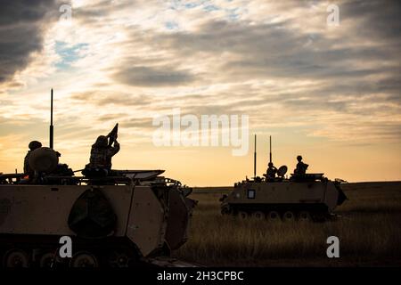 U.S. Army Spc. Joshua Cowden assigned to 22nd Mobile Public Affairs ...