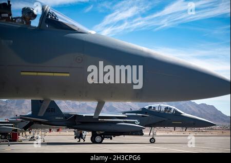 An F-15EX assigned to the 85th Test and Evaluation Squadron, Eglin Air ...