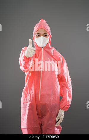 Nurse standing facing front Stock Photo - Alamy