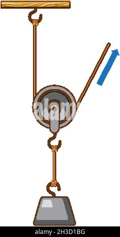 Wheel and axle science experiment illustration Stock Vector Image & Art ...