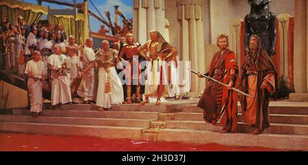 Detail of the cover of a Super 8 fillm of the 1956 MGM film The Ten ...
