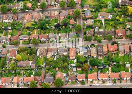Aerial Image of Mapperley in Nottingham Nottinghamshire England UK ...