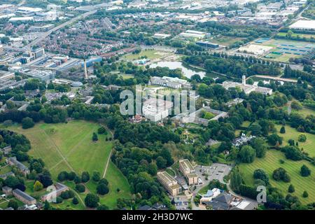 Aerial image of Highfields Park and University Park Campus in ...