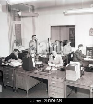 Old office desk 1940's Stock Photo - Alamy