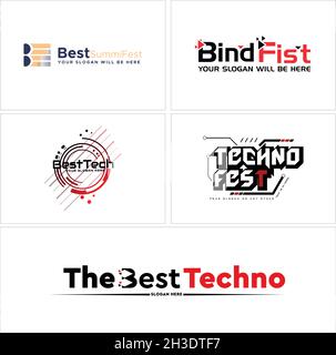 Thin line neat design logo set, clean modern concept, premium quality ...