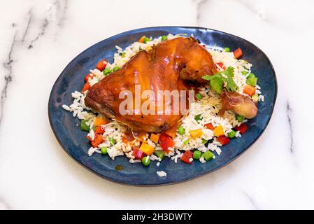 Filipino Inasal Chicken Stock Photo - Alamy