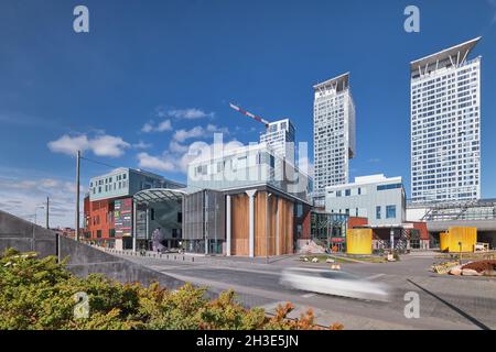 Redi Shopping mall at Kalasatama in Helsinki Finland Stock Photo - Alamy