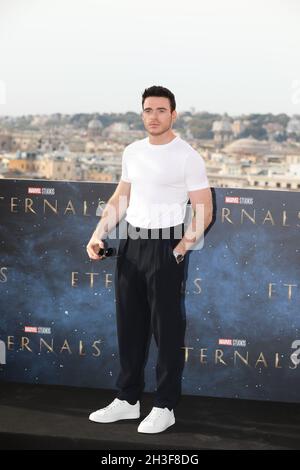Richard Madden Photocall of the movie -Eternals- Hotel De La Ville Rome ...
