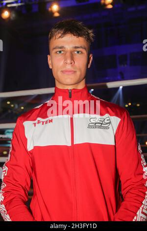 German Middleweight Boxer Max Suske After His Fight At The SES Boxing ...