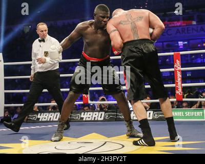 German Heavyweight Boxer Boris Estenfelder After His Fight Against ...