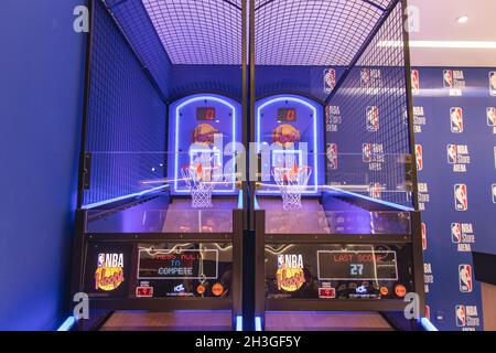 An NBA Store was inaugurated at the Morumbi Town Mall, in São Paulo ...