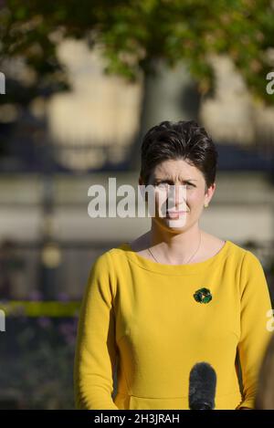 Alison Thewliss MP (SNP - Glasgow Central) on College Green ...