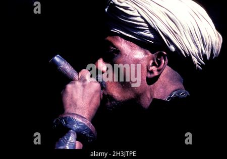 Nepal, Rukum area, Kham Magar ethnic group shaman Stock Photo - Alamy