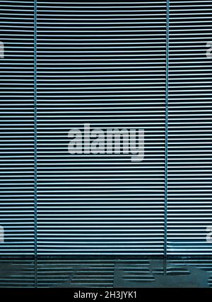 Window with metal security bars and blinds Stock Photo - Alamy