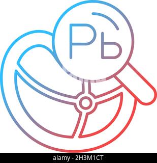 Heavy metal testing linear icon Stock Vector Image & Art - Alamy
